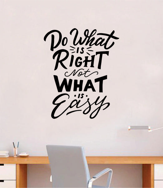 Do What is Right V2 Quote Wall Decal Sticker Bedroom Room Art Vinyl In ...