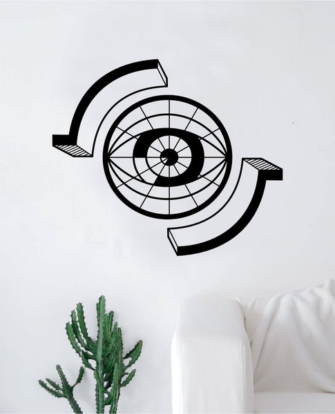 Optometry Eye Decal Sticker Wall Vinyl Art Home Room Home Decor Doctor ...